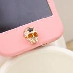 Skull Home Button Sticker For Iphone 4,4s,5 on Luulla